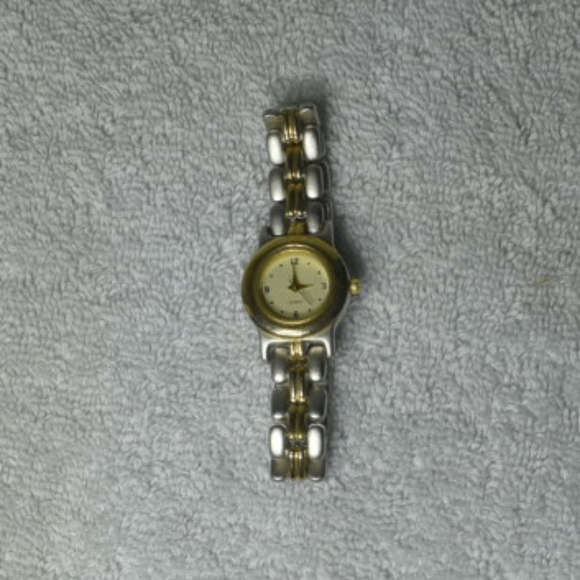 Yves Rocher | Accessories | Vintage Two Tone Formal Quartz Watch By ...